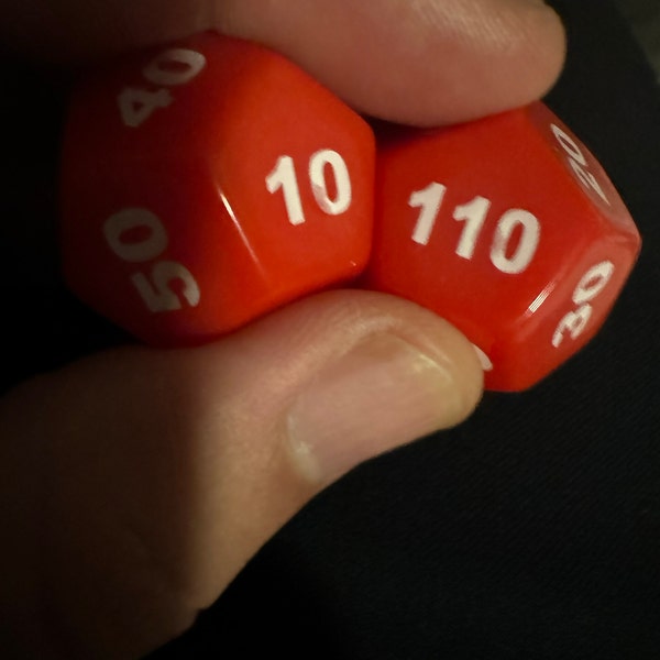 1x Gold Command Zone Metal Die 2, 4, 6, 8, 10 & 12 for Commander Tax ...