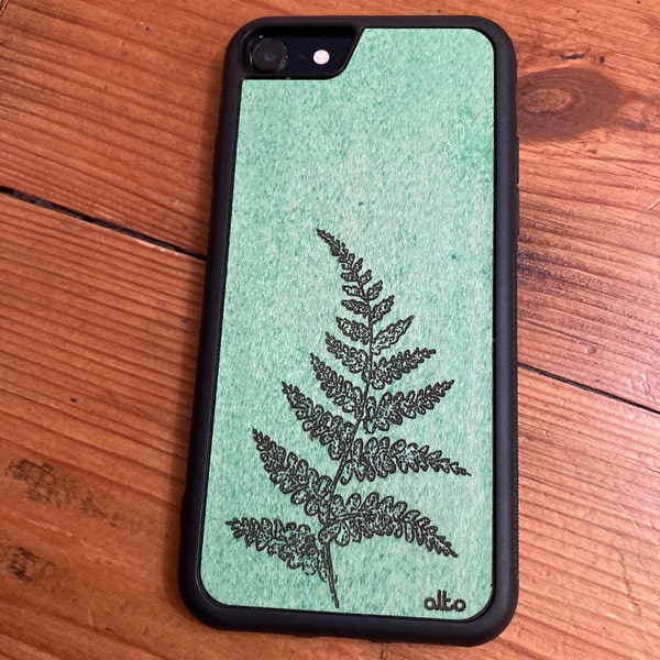 FERN - Real Wood iPhone Case- iPhone 17 Pro, 16, 15 - Samsung Galaxy ...