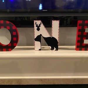 Jungle Jill Letters Wooden Wall Letters Custom Hand Painted Nursery ...