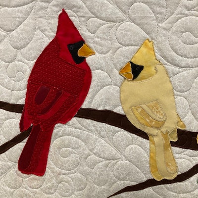 California Quail Applique Block Pattern - Etsy