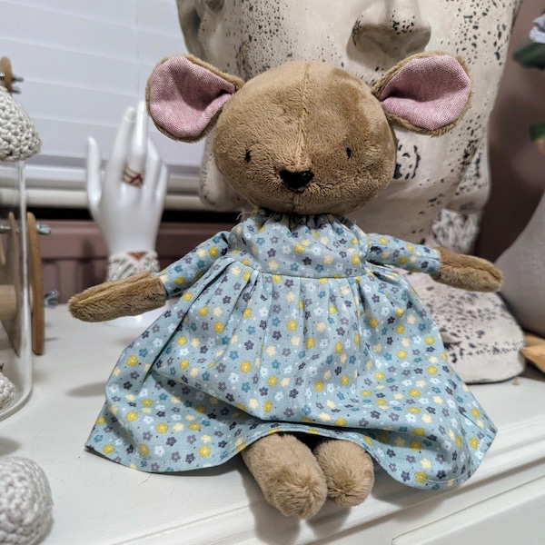 Mouse Doll Pattern, Doll Sewing Pattern Pdf, Mouse Sewing Pattern ...