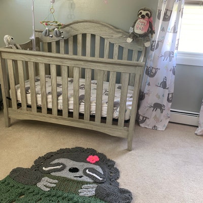 CROCHET PATTERN Sloth Animal Rug - Etsy