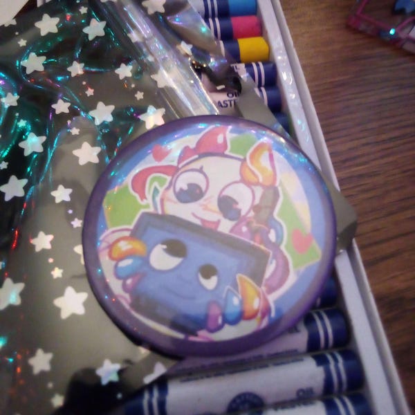 Saw and Gaty Holographic Vinyl Sticker BFDI / BFB / TPOT Water ...