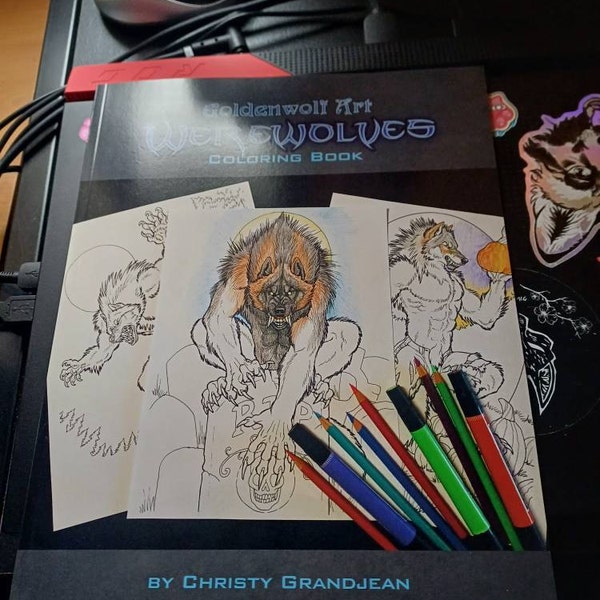 Shift Happens Werewolf Sticker - Etsy