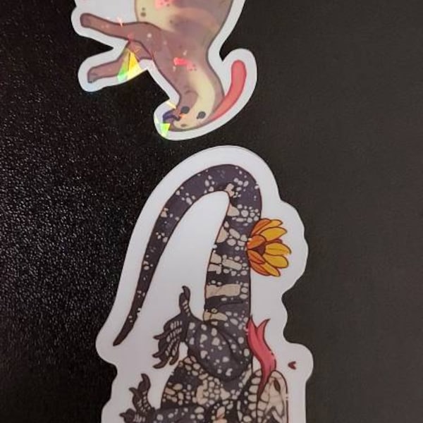 Holographic Dinosaur Stickers - Etsy