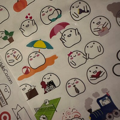 Note Page Header Sticker Set Bullet Journal, Planners, Erin Condren - Etsy