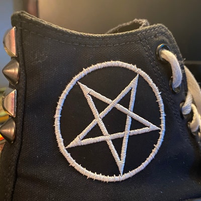 2.5 Pentagram Patch Custom Made Color - Etsy