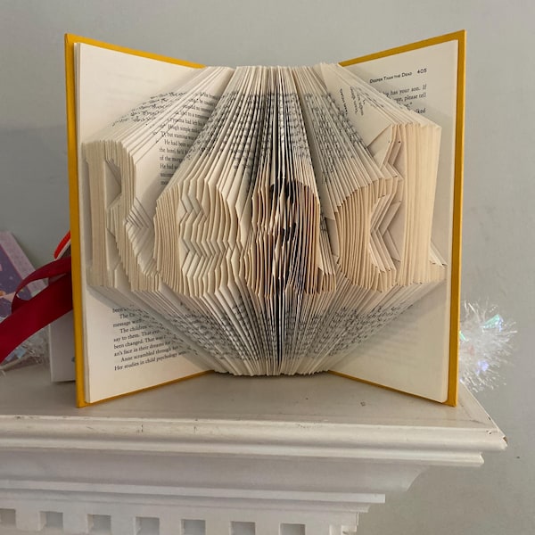 READ Book Folding Pattern — 195 Folds (390 Numbered Pages). PDF Digital ...