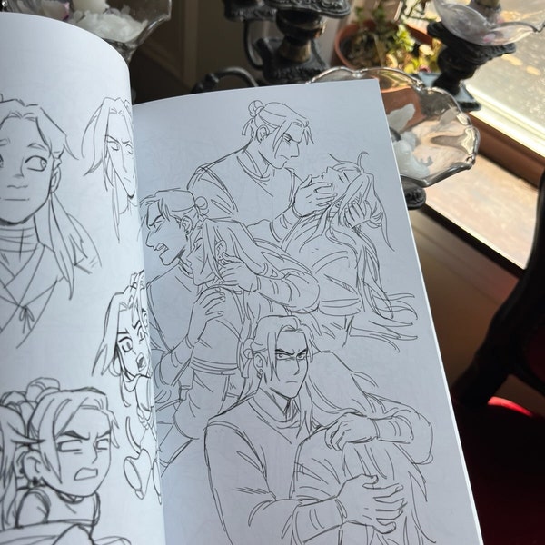 MXTX Fan Sketchbook - Etsy