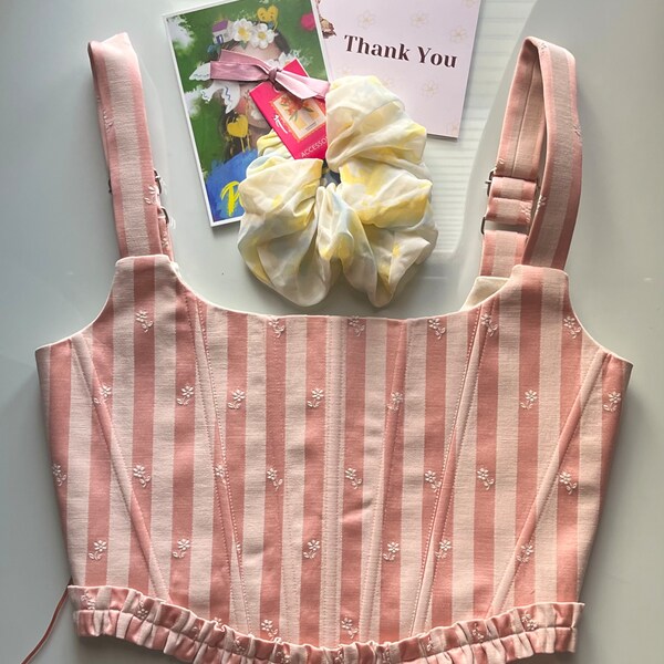 Rococo Corset Top Pink Corset Marie Antoinette Historical Bodice Corset ...