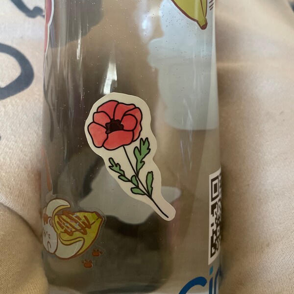 Birth Flower Sticker, Waterproof and Durable, Birth Month Stickers - Etsy