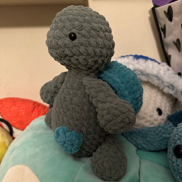 Crochet Tortoise Pattern Bundle: Tuckie Stuffie & Snuggler (PDF Pattern ...