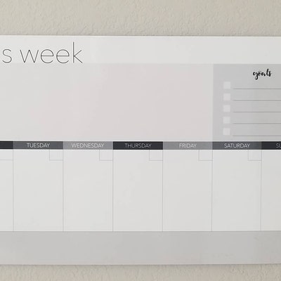 Printable Weekly Calendar, Weekly Agenda, Printable Weekly To-do List ...