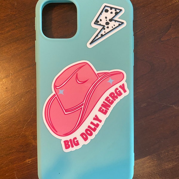 Big Dolly Energy Sticker | Dolly Parton | Nashville | Cowgirl | Country ...