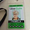 Uber Eats Driver ID Card With Your Picture Custom Picture Badge ...