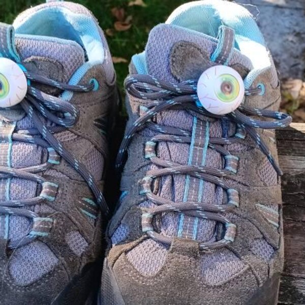 Shoelace Locks - Fun to Wear and Keep Laces Tied! Sneakers, Boots ...