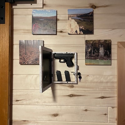 White 11 X 14 Gun Case/picture Frame - Etsy