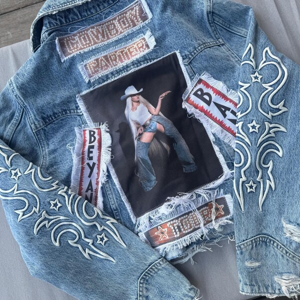 Bon Jovi 'forever' Tour 2025 Inspired Denim Jacket – Limited Edition ...