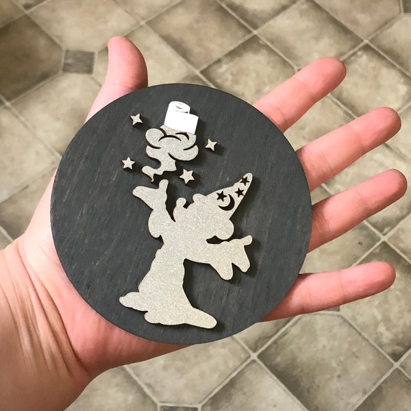 Mickey Wood Bathroom Door Sign | Disney Bathroom Sign | Disney Door ...