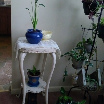 Vintage Jumbo Paper Clip Note or Photo Holder Metal Marble Stone Office ...