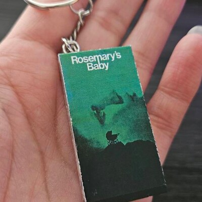 CUSTOM Mini VHS Tape Keychain, Magnet, Pins, and Ornaments - Etsy