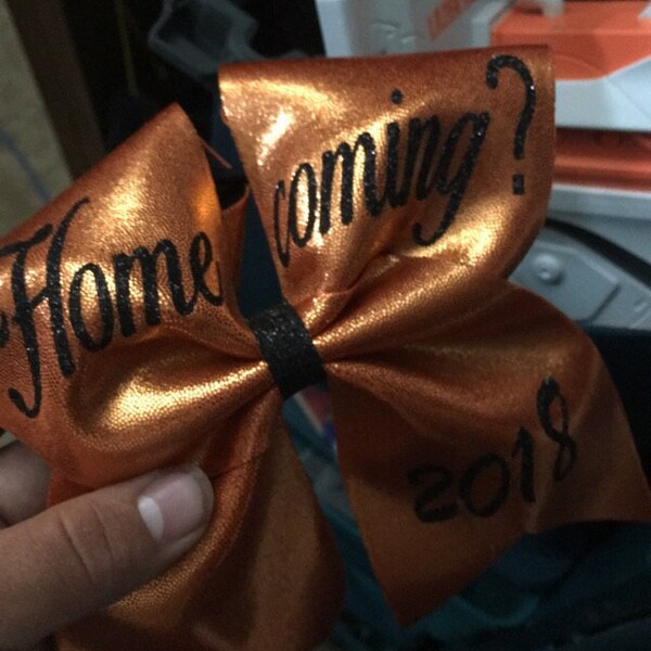 Homecoming Proposal Cheer Bow - Etsy