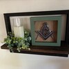 Square & Compass Shadowbox Tri Lux Collection - Etsy