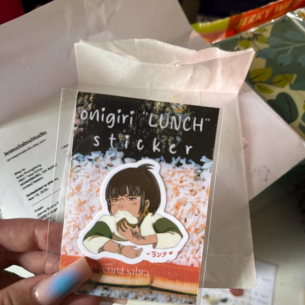 Chihiro Sweet Pea Flower Stickers | Spirited Away and Billie Eilish ...