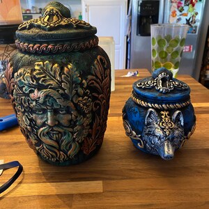 World Tree of Life Apothecary Jar Potion Bottle / Yggdrasil | Etsy