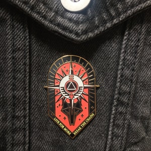 Live for More Enamel Pin Red Rising - Etsy