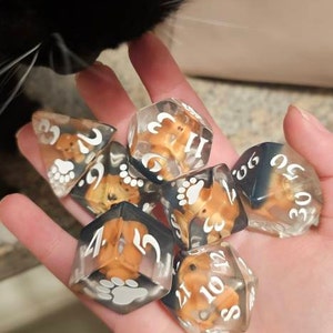 Winter Ice 7 Piece Dice Set - Etsy