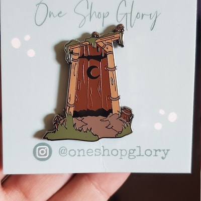 Shrek Outhouse Enamel Pin - Etsy