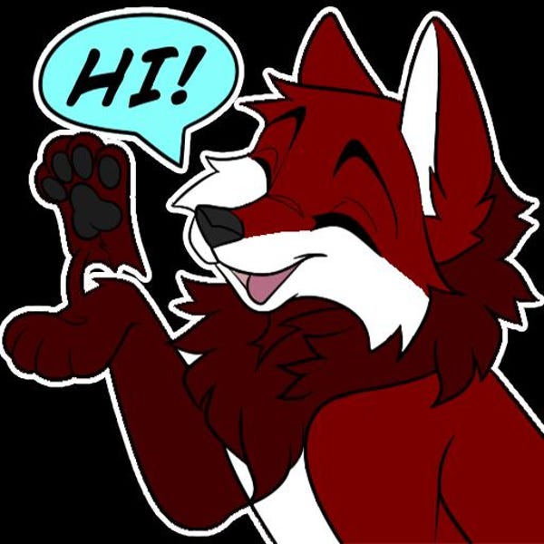 Digital Furry Protogen Sticker / Emote Bases for Telegram and Discord ...