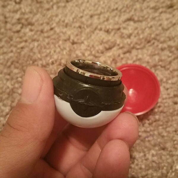 Pokemon Pokeball Ring Box - Etsy
