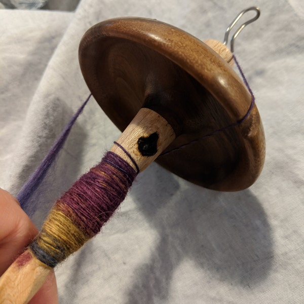 Viking Santa Drop Spindle EDS 0847 Leather Whorle - Etsy Canada