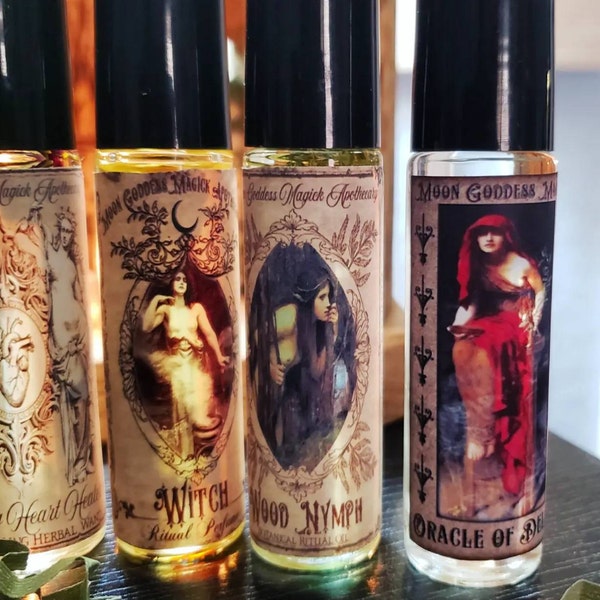 WITCH Perfume Oil ~ Enchanting~ Visionary Oil ~ Manifesting Oil ...