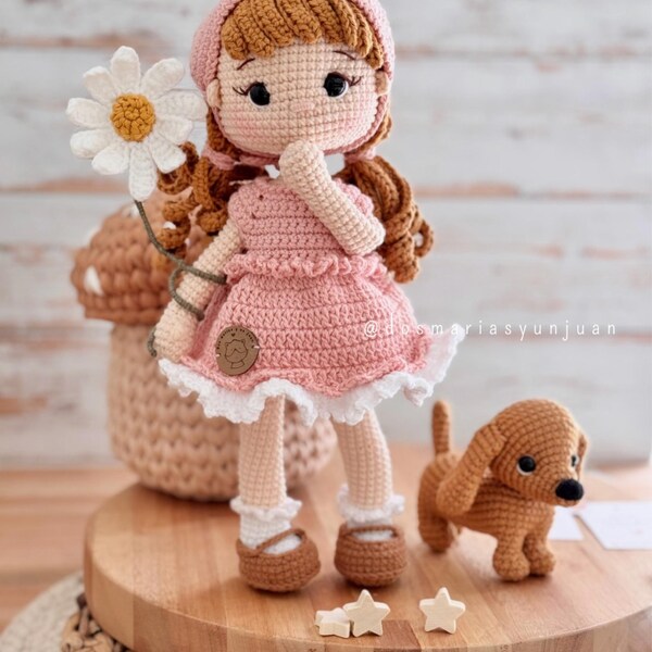 Lara Doll Amigurumi Crochet Pattern for Beginners (PDF Pattern) - Etsy