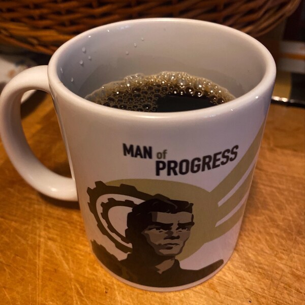 Arcane Jayce "man of Progress" Ceramic Mug - League of Legends Coffee ...