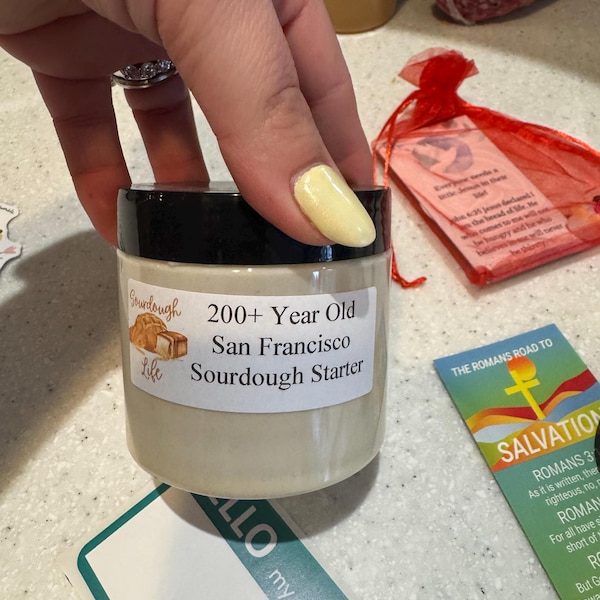 200+ Year Old San Francisco Sourdough Starter Kit Live Ready to Bake or ...