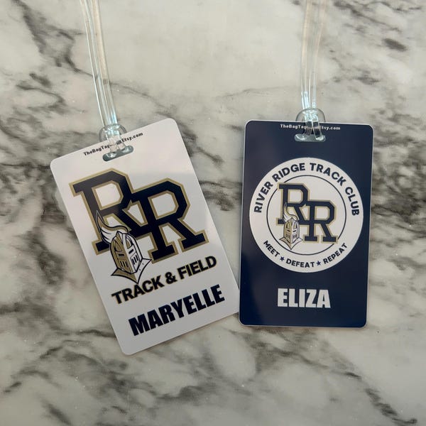 MUSIC Bag Tag • Musical Notes • Treble Clef • Bass Clef • Personalized ...