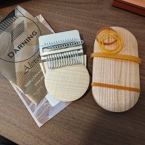 Gift Sets, Craft Kits 10,14,21,28 Hooks, Darning Loom, Weaving Gift, Wooden Darning Tool, Small ...