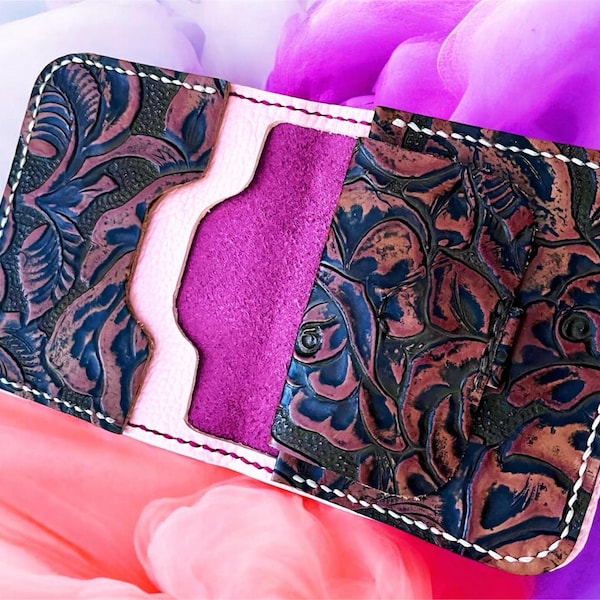 The Maru Wallet: Japanese Bifold Leather Wallet Pattern (PDF) - Etsy