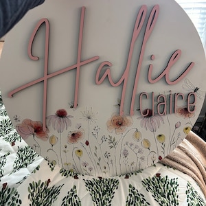 Stacked Names for Nursery, Wooden Letters, Name Sign, Nursery Letters ...