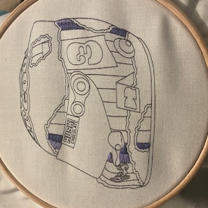 Beginner's Embroidery Kit Monaco F1 GP Race Track Outline - Etsy