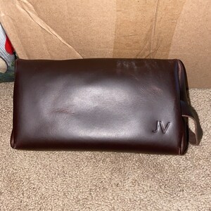 Personalized Groomsmen Gift Dopp Kit Bag Customized Leather - Etsy