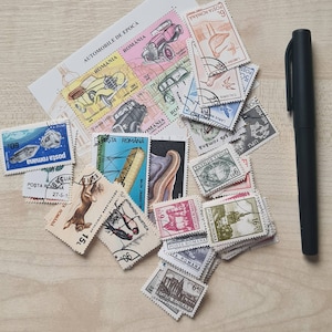 Triangle/triangular Postage Stamps 50 to 300 Different USED & off Paper ...