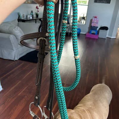 Rope Halter & Mecates Natural Horsemanship Hackamore 21 - Etsy