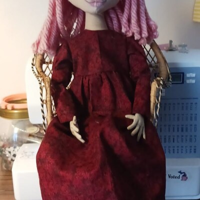 PDF Doll Sewing Pattern / Rag Doll Ugly Dolls / Vintage Style /instant ...