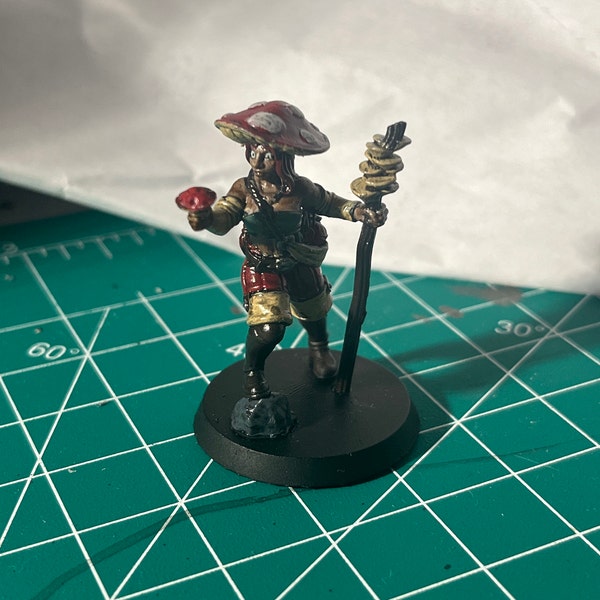 Druid Circle of Spores Dnd5e Dungeons and Dragons TTRPG Miniature 28mm ...