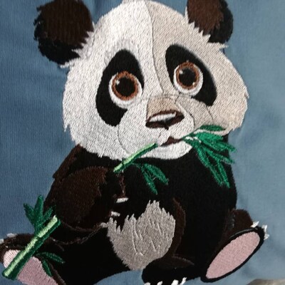 Panda Machine Embroidery Designs - Etsy